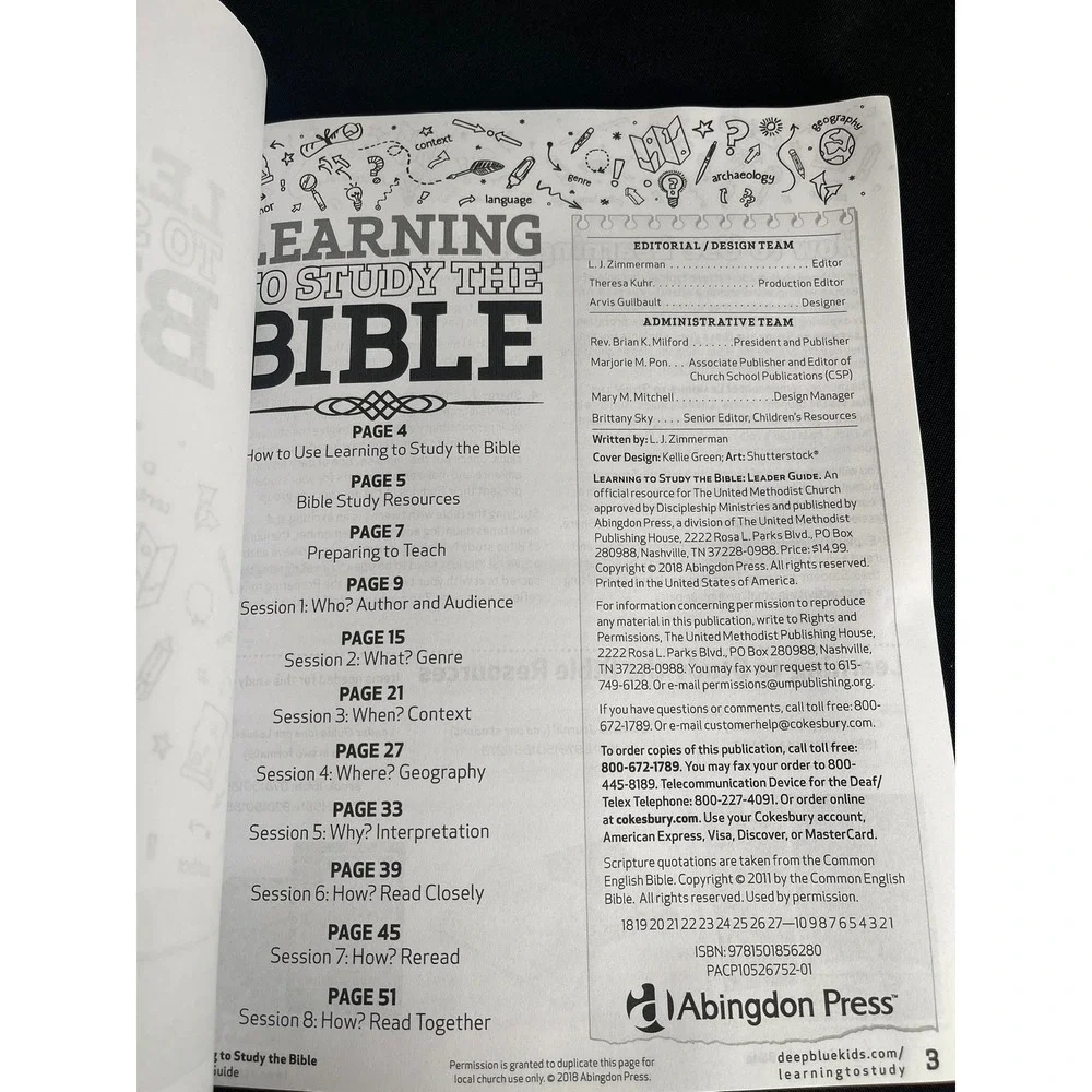 Toys | Learning To Study The Bible Leader Guide For Tweens L J ...